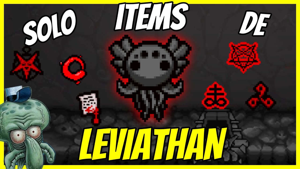 ISAAC pero SOLO con la TRANSFORMACION de LEVIATHAN | The Binding of ...