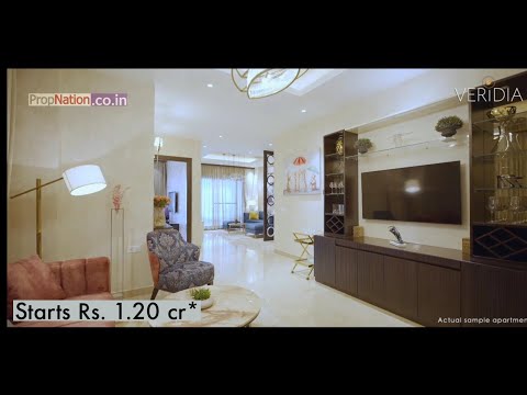 veridia wave city review/sample apartment tour/delhi meerut expressway ...