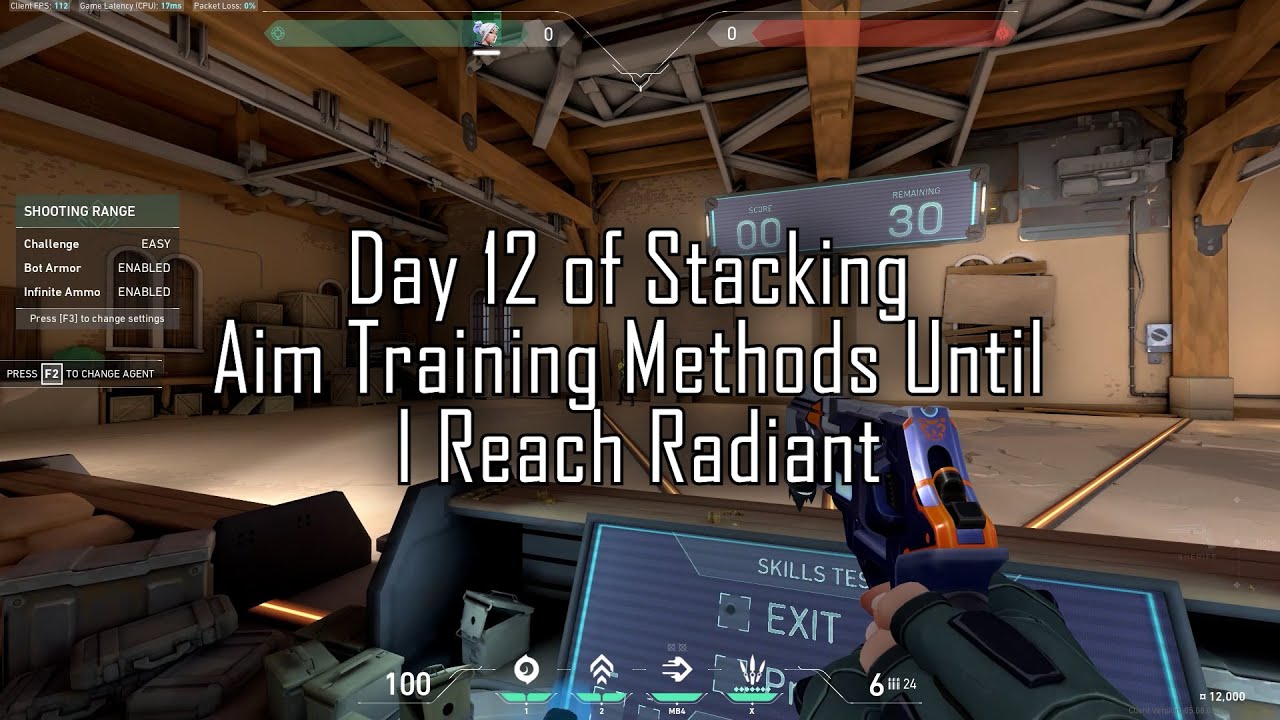 Day 12 of Stacking Aim Training Methods Until I Reach Radiant ...