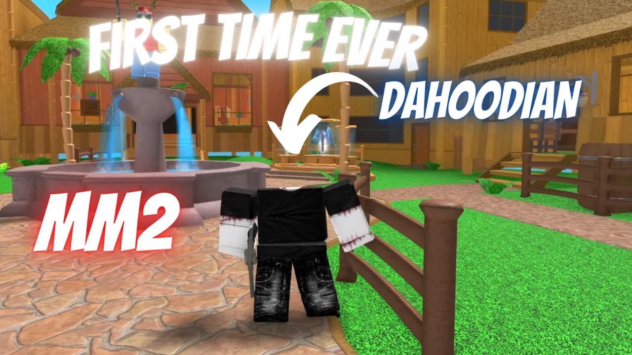 Dahoodian plays MM2 for the FIRST TIME 🤣 - YouTube