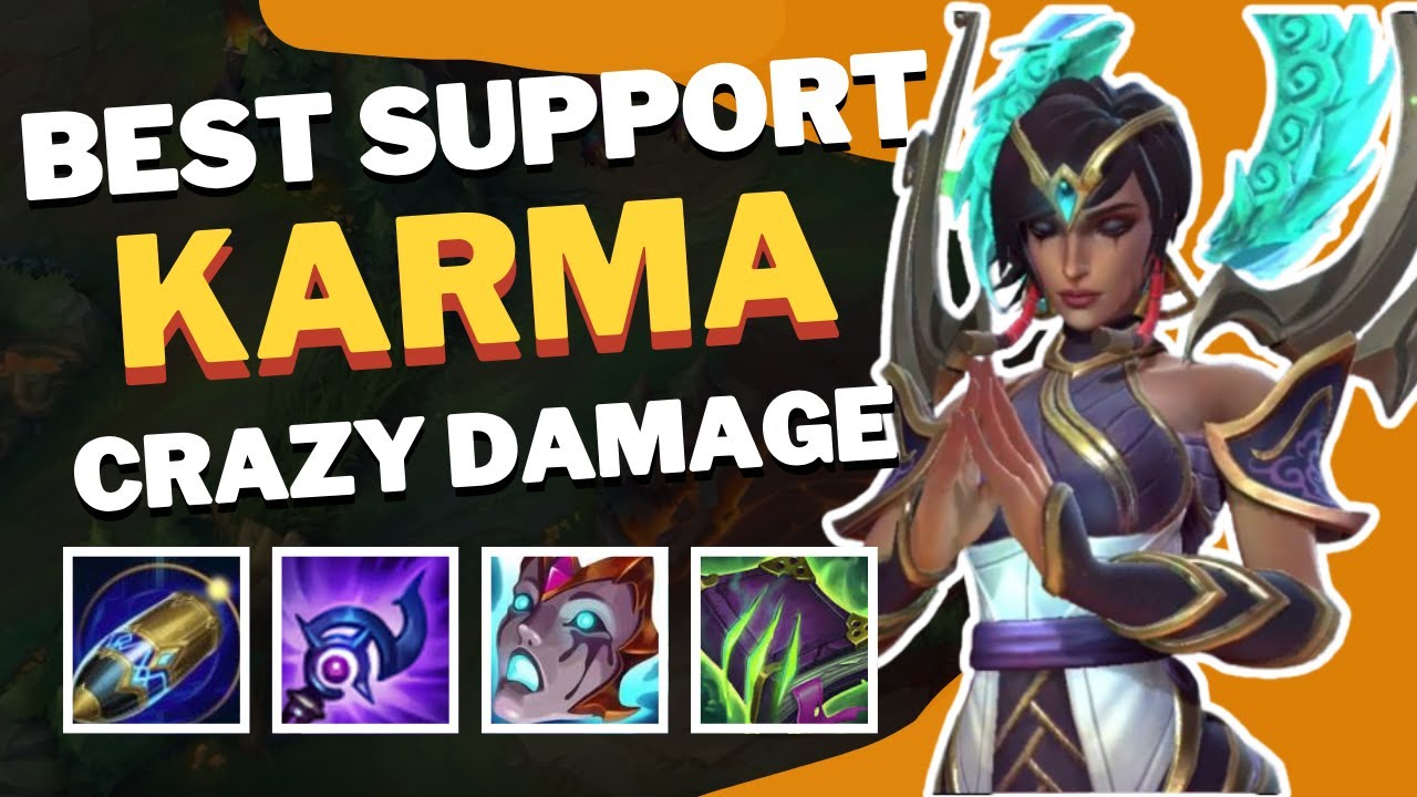 WILD RIFT | KARMA | Best Support | Master Ranked! Full Gameplay - YouTube