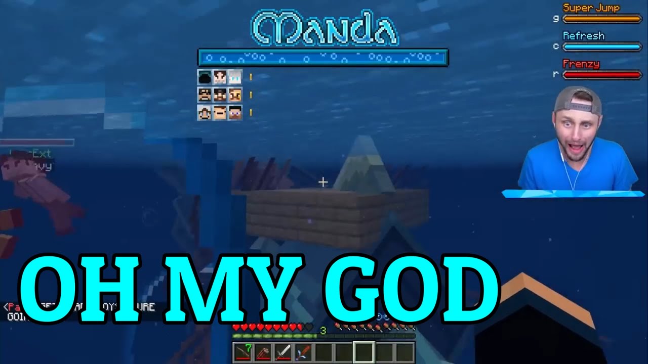 SSundee gets a minor heart attack when he teleports in - YouTube