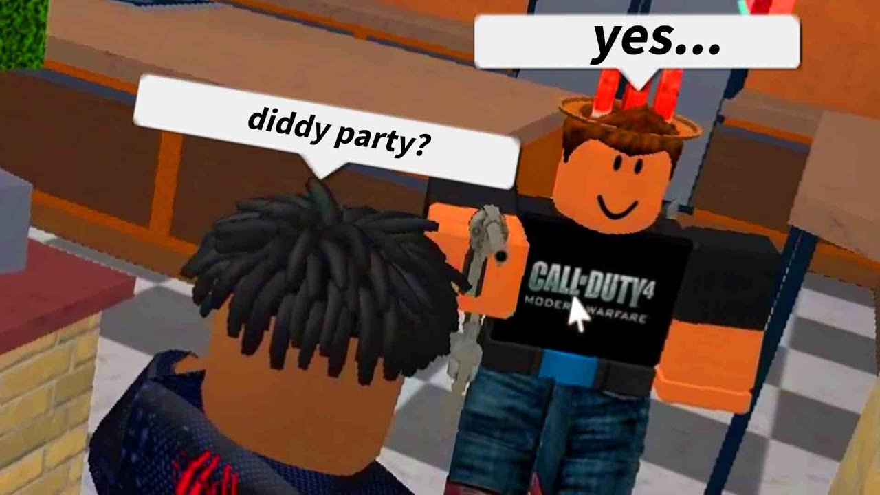 Diddy Party... (Roblox MM2 FUNNY MOMENTS) - YouTube