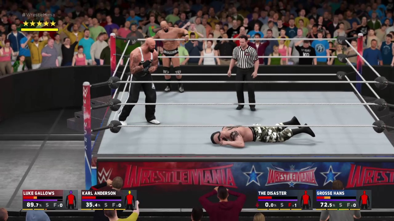 The Club vs Gallows & Anderson 3 (RAW Tag team championship) - YouTube