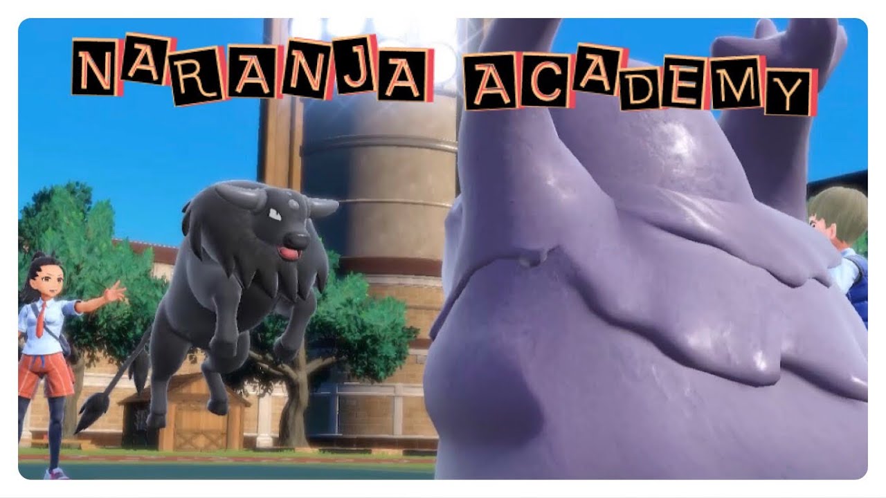 POKEMON SCARLET - NARANJA ACADEMY - YouTube