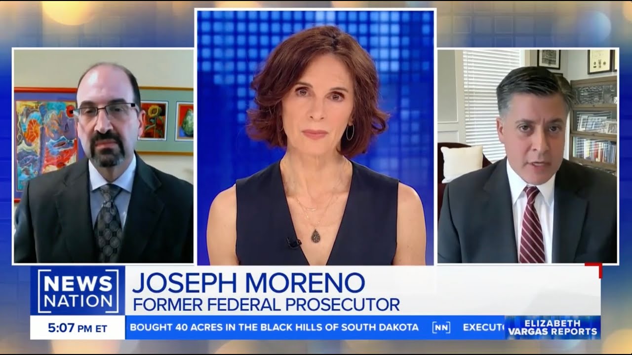 Joseph Moreno Appears on NewsNation Elizabeth Vargas to Discuss Trump ...