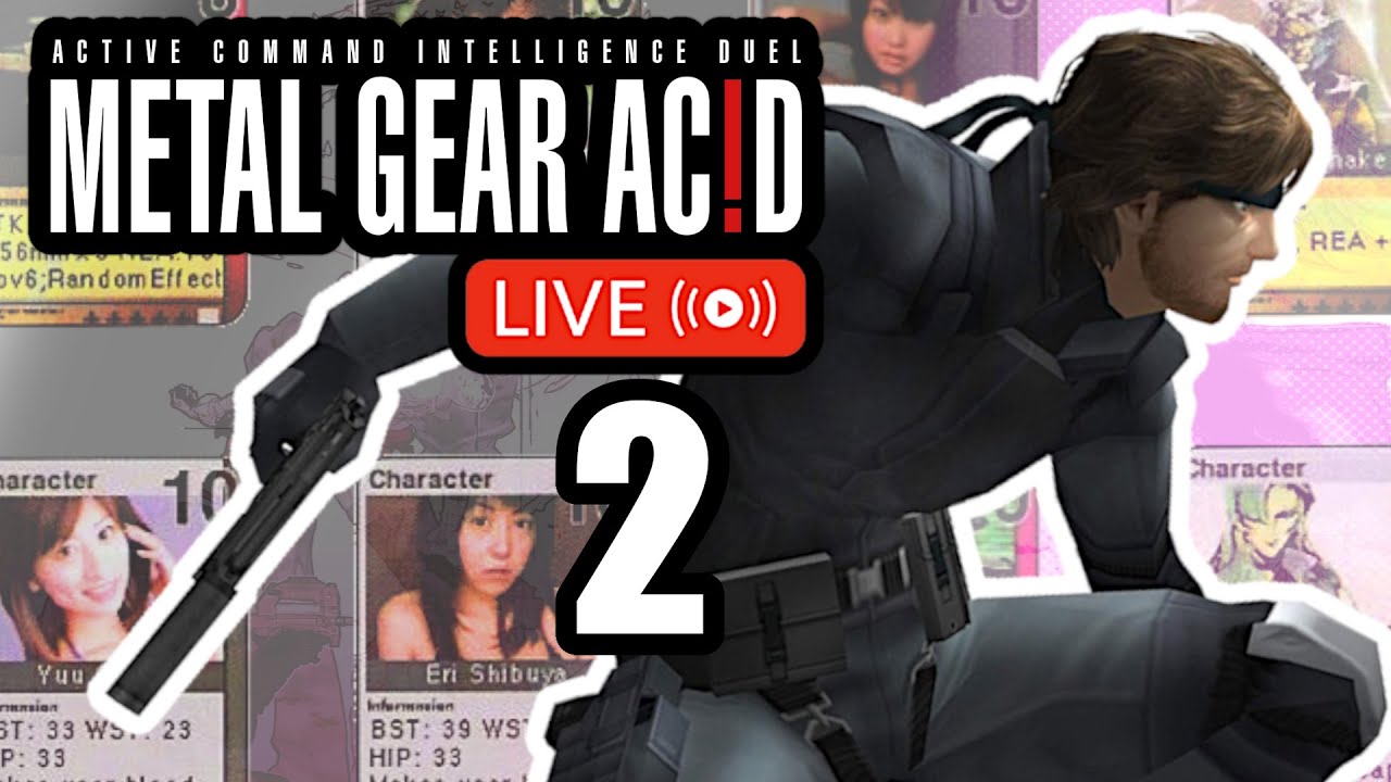 METAL GEAR ACID - LIVE Playthrough | Ep.2 - YouTube
