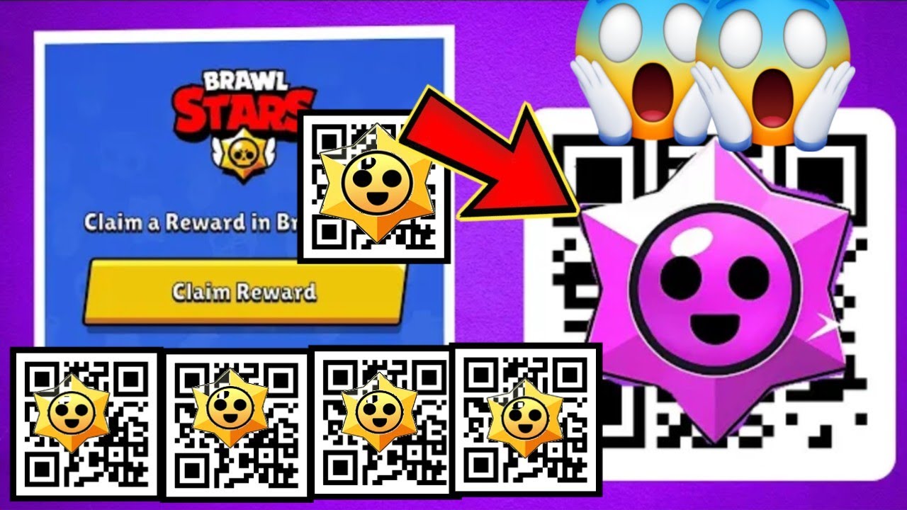 FREE HYPERCHARGE STARR DROP! 😱 BRAWL STARS QR CODE 🎁 - YouTube