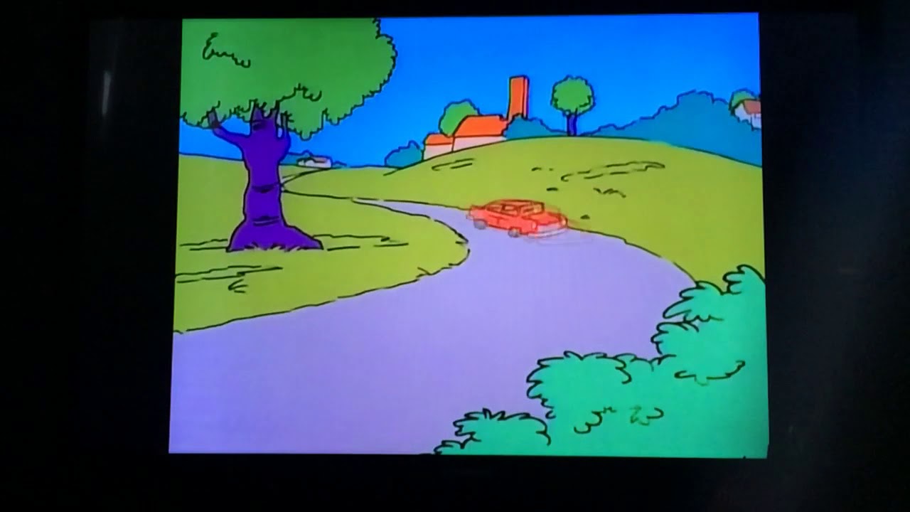 Simpsons intro slow mo - YouTube