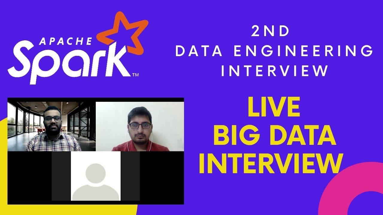 2nd Data Engineering Interview Apache Spark Interview Live Big Data Interview