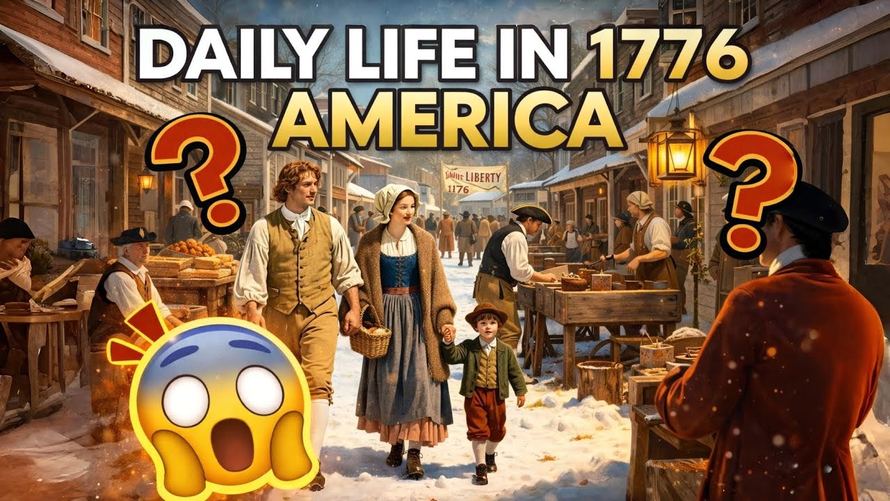 Daily Life in 1776 America Was NOT What You Think (The Brutal Reality ...