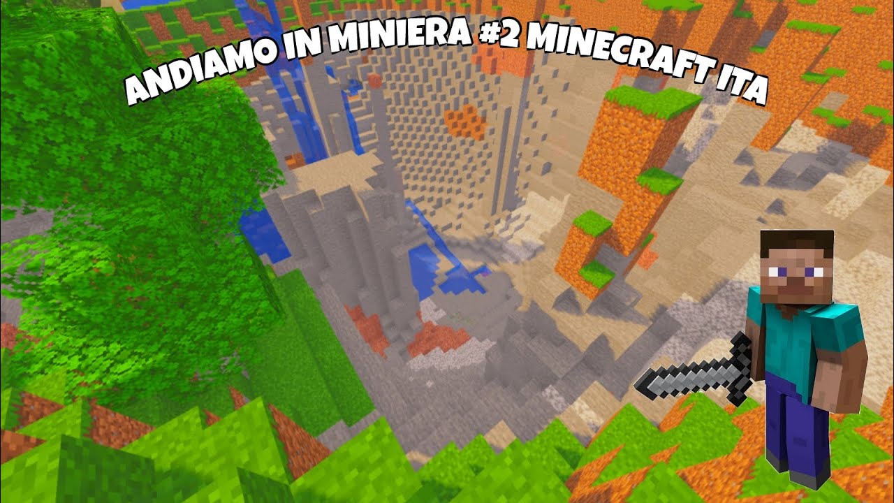 ANDIAMO IN MINIERA MINECRAFT VANILLA #2 ITA - YouTube