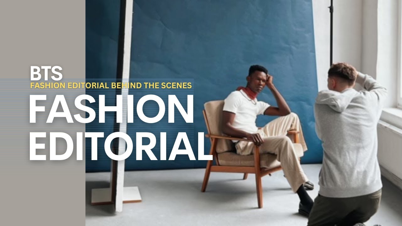 Fashion Editorial Photoshoot Behind the scene | how to pose LIKE Super ...