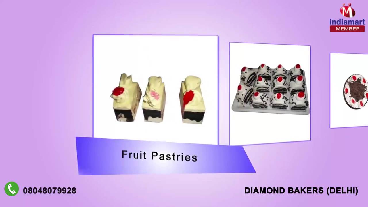 Sweet and Pastries Cakes By Diamond Bakers, Delhi - YouTube