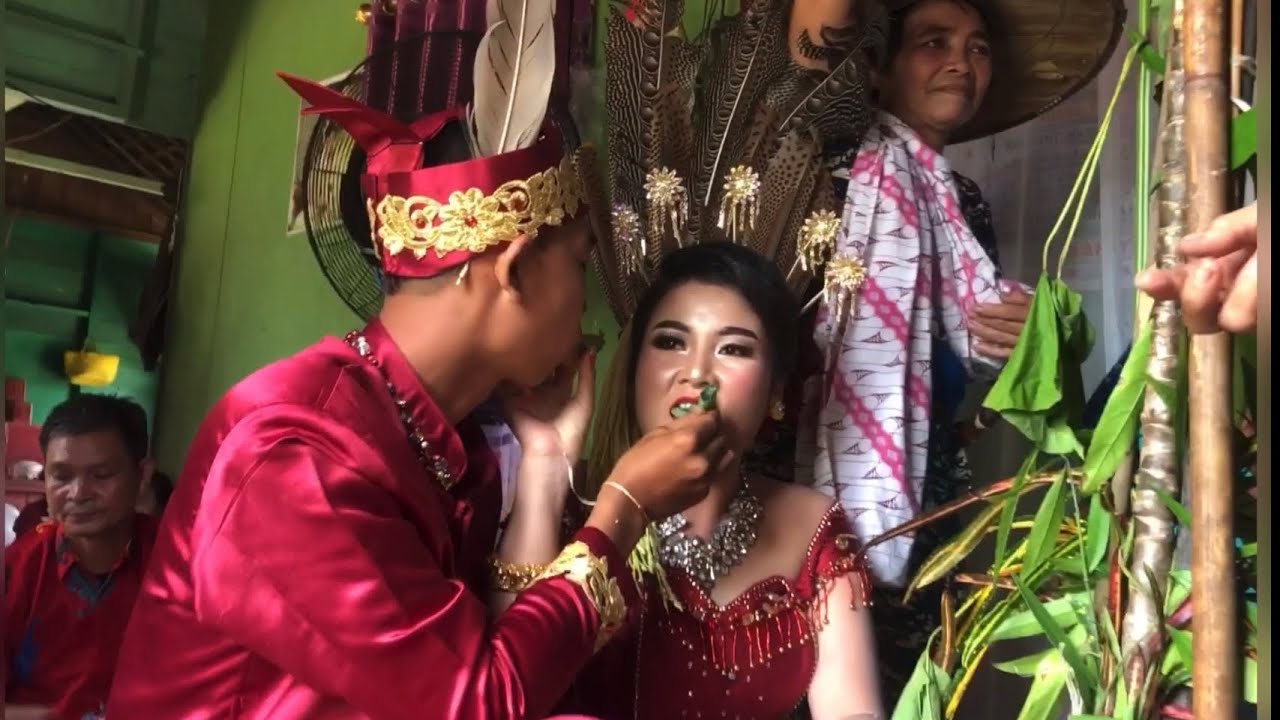 Ritual pernikahan, suku dayak, di pedalaman kalimantan tengah, secara ...