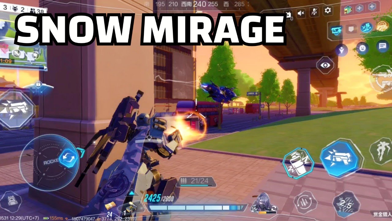 SOLO MODE CLOSE COMBAT WITH SNOW MIRAGE | Super Mecha Champions SMC ...