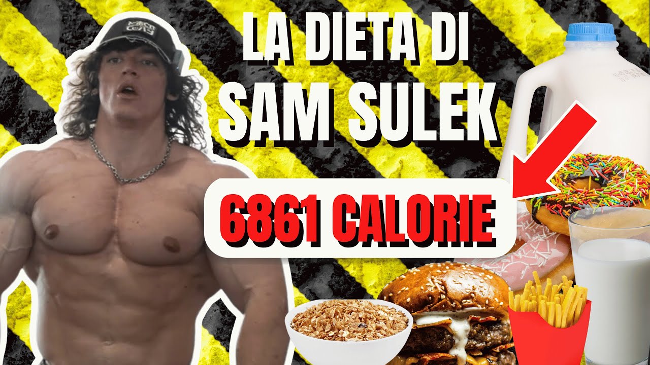 Provo la dieta di SAM SULEK (+6841kcal) VERAMENTE - YouTube