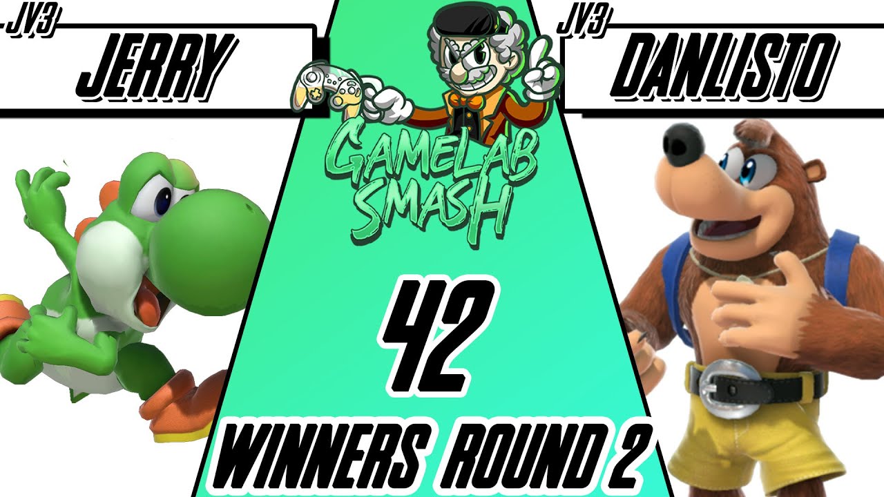 GameLab-Smash #42 Jerry (Yoshi) Vs Danlisto (Banjo) - YouTube