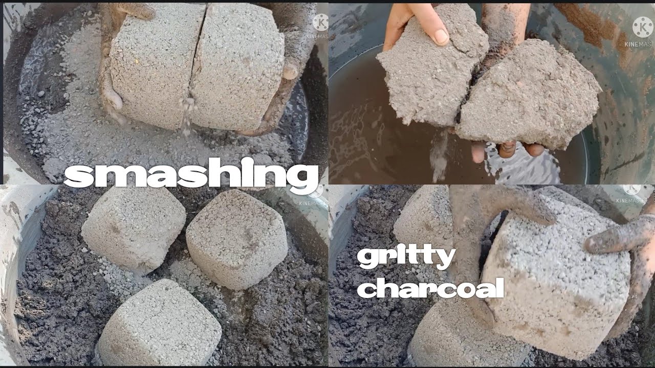new video Bombastic smashing Pure gritty charcoal texture 🤤🤤 - YouTube
