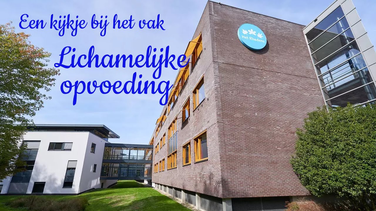 Het Rhedens Dieren - Een kijkje bij het vak LO - YouTube