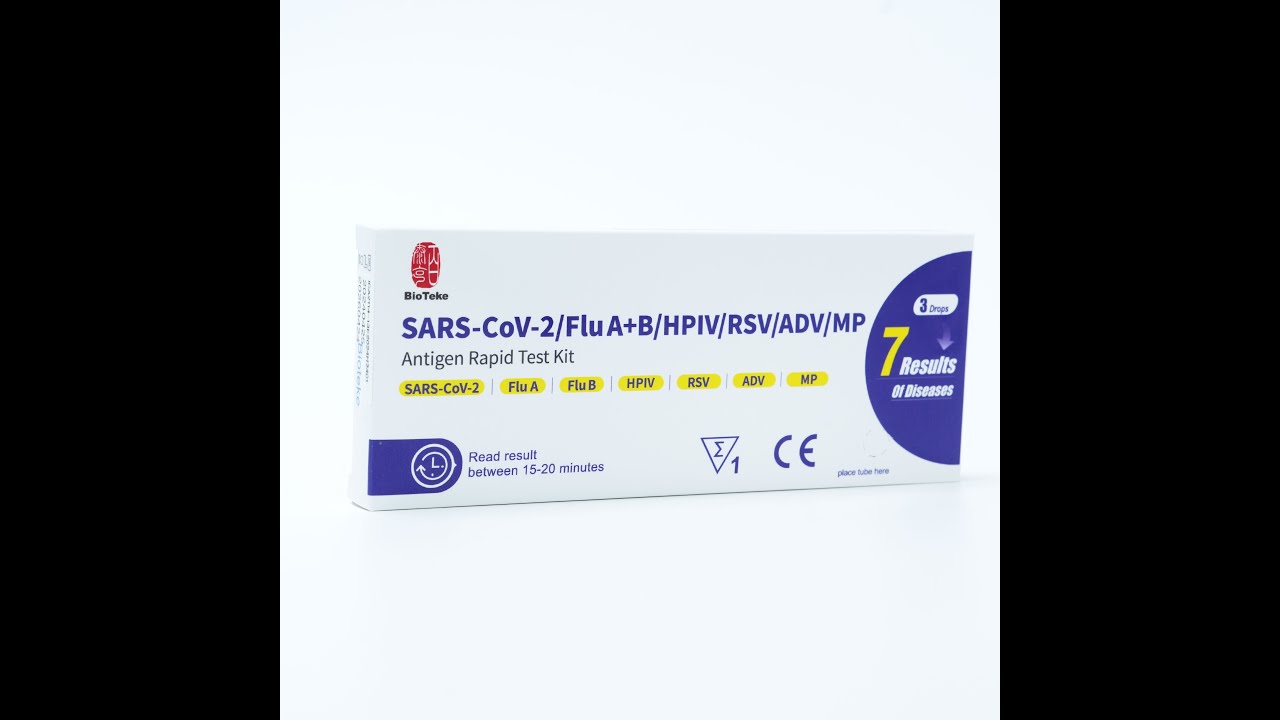Efficient 7 In 1 Respiratory Multipathogen Antigen Test Kit | Fast and ...