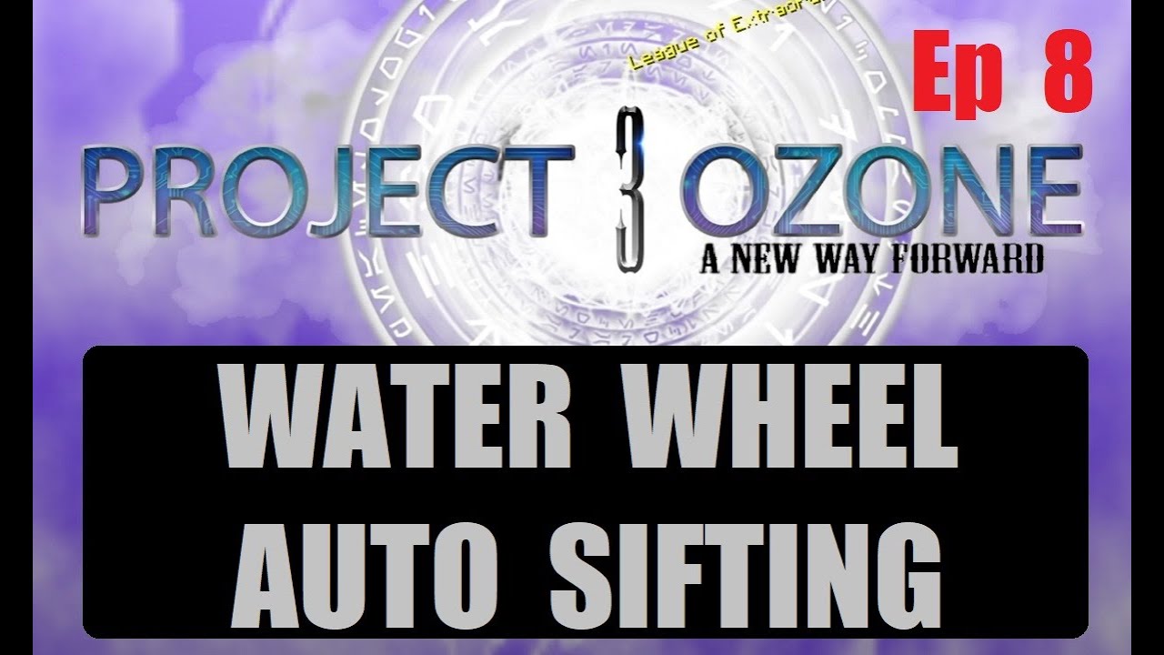 Auto Sifting Working | Project Ozone 3 Mythic Mode Ep 8 Minecraft Lets ...