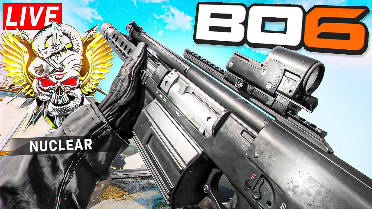 🔴 ROAD TO level 1000👑 KING OF COD BO6 ⚡ 8 K.D ⚡SEASON 5 + NUKES ⚡ - YouTube
