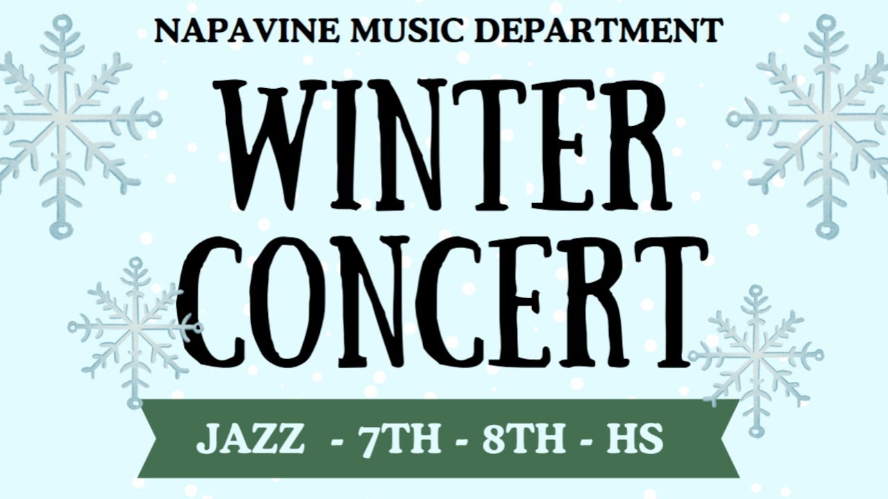 Napavine Winter Concert - Dec 12th 2024 - YouTube