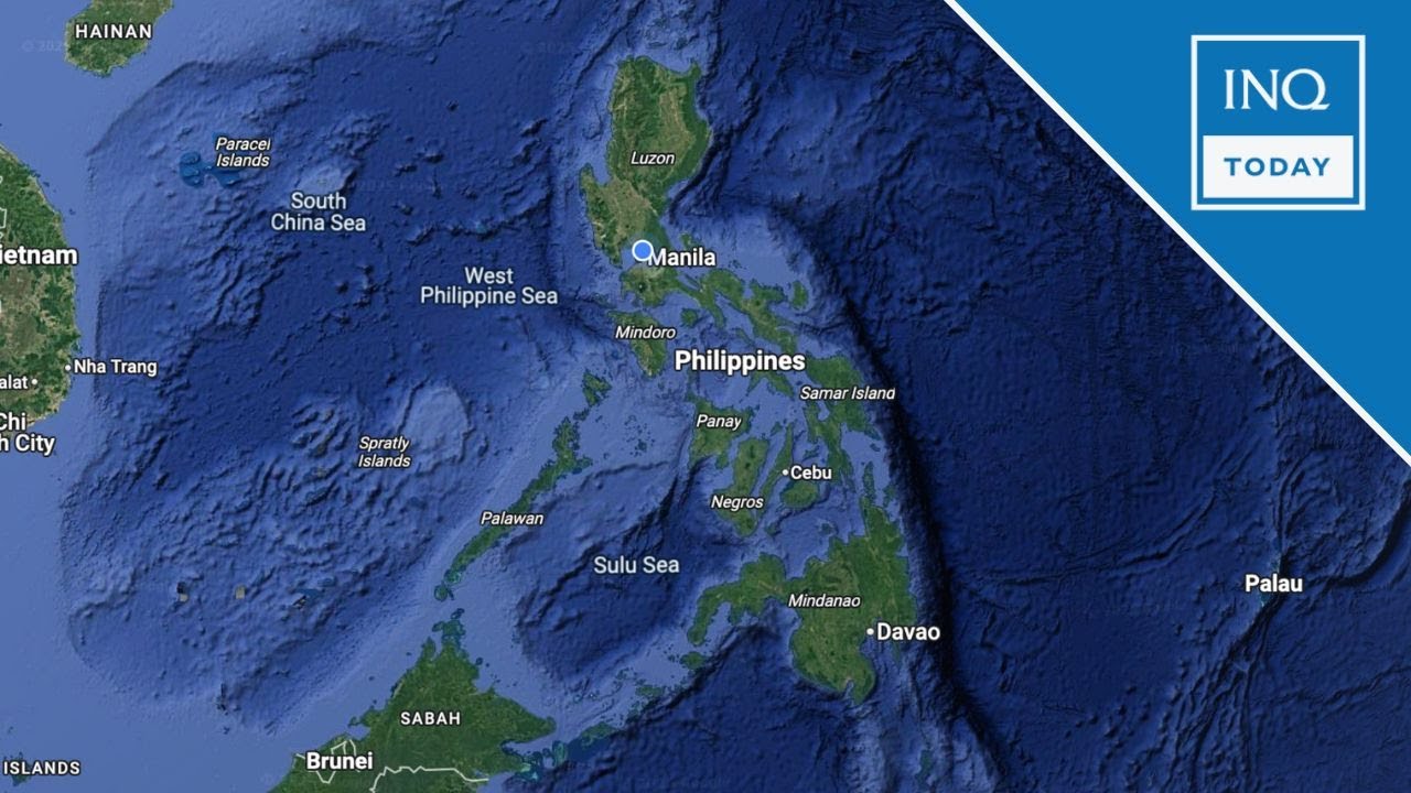 West Philippine Sea seen on Google Maps | INQToday - YouTube