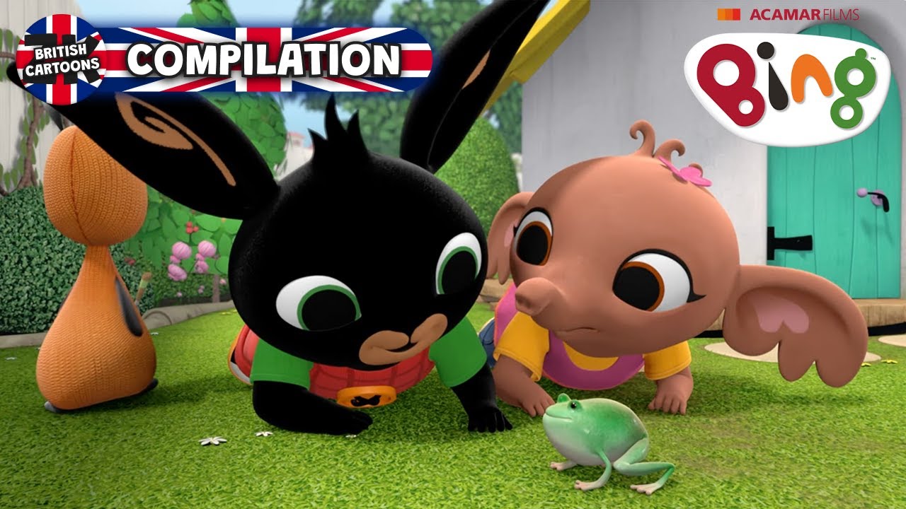 Bing and Sula Find A Frog | Bing Clip Compilation | ZeeKay British ...