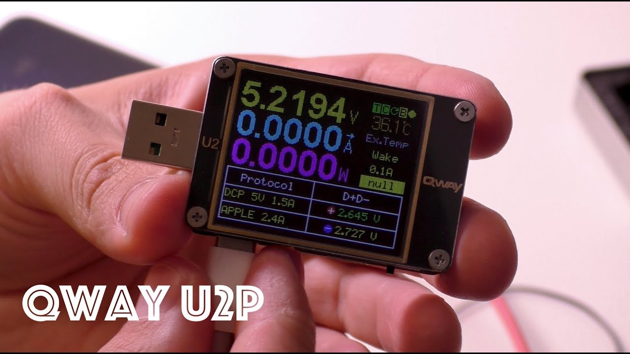 QWAY U2p - могучий тестер - YouTube