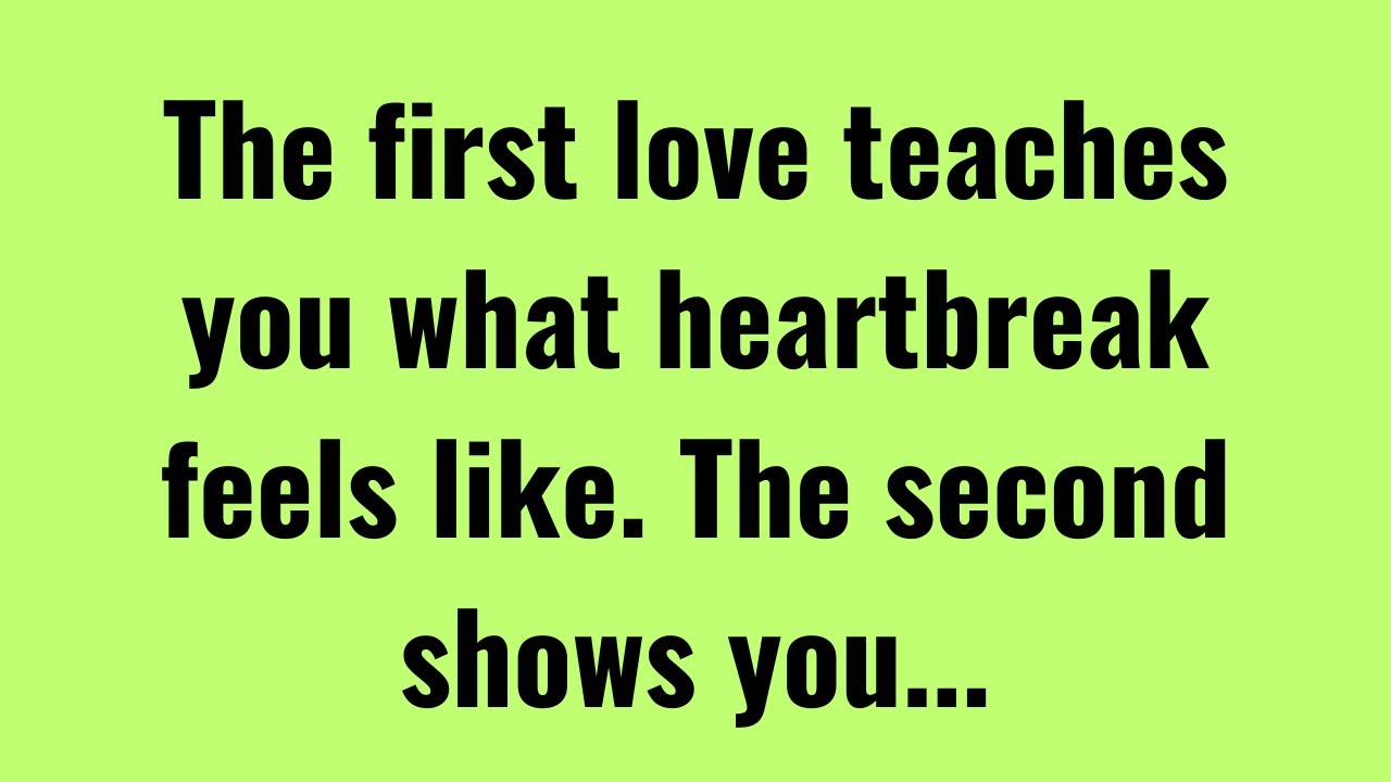 Why Your Second Love Is More Important Than You Think...| Quotes - YouTube