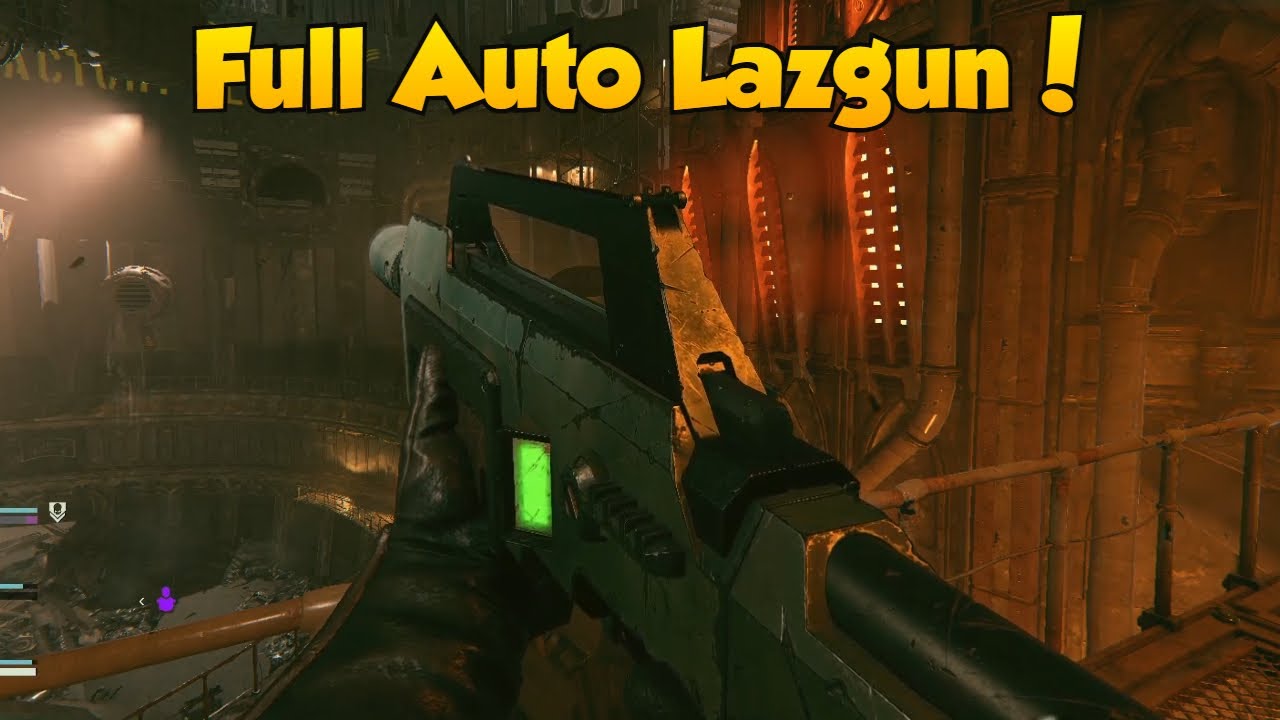 Darktide The Full Auto Lazgun is so Damn COOL! - YouTube
