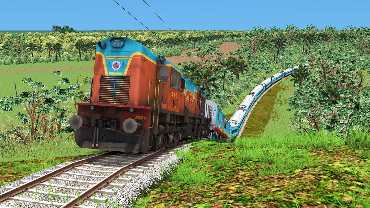 Trains vs Giant Hill | Trains Climbing Mountains – Train Simulator 2022 ...
