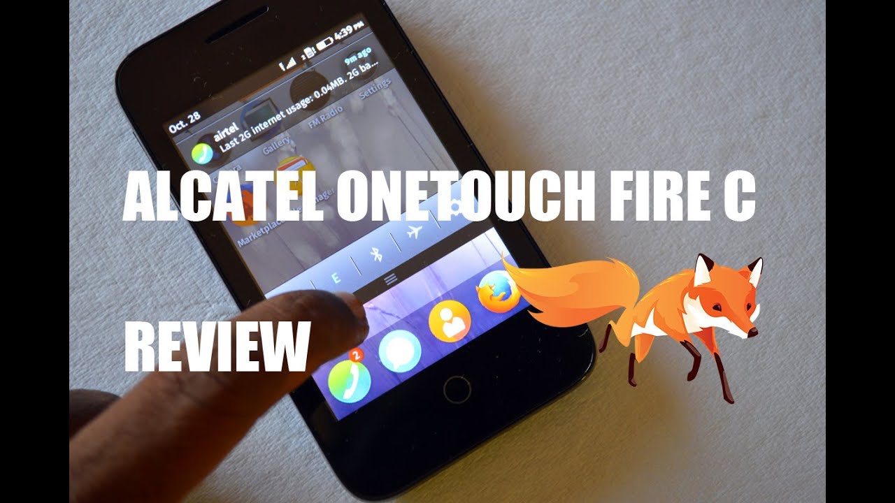 Alcatel OneTouch Fire C Firefox Smartphone Review - YouTube