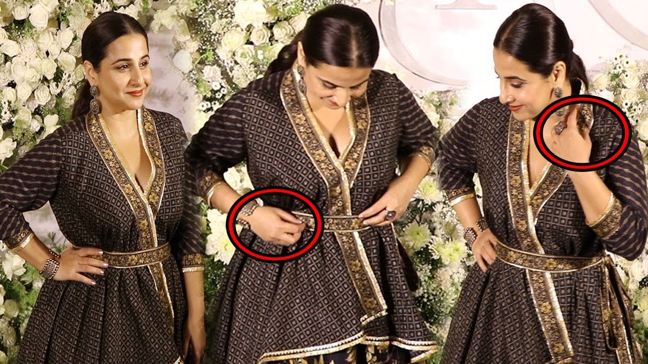 Vidya Balan Back 2 Back 00PS Moments Caught In Camera @ Sidharth-Kiara ...