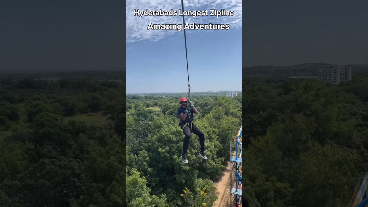 💢 Hyderabads biggest Adventure park with over 120+ activities ...