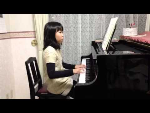 クーラウ作曲「ソナチネOp.20-No.1」第１楽章　 まなちゃん（小6）