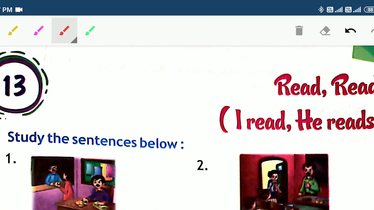 2nd Eng Grammar Chap 13( Present Indefinite) - YouTube