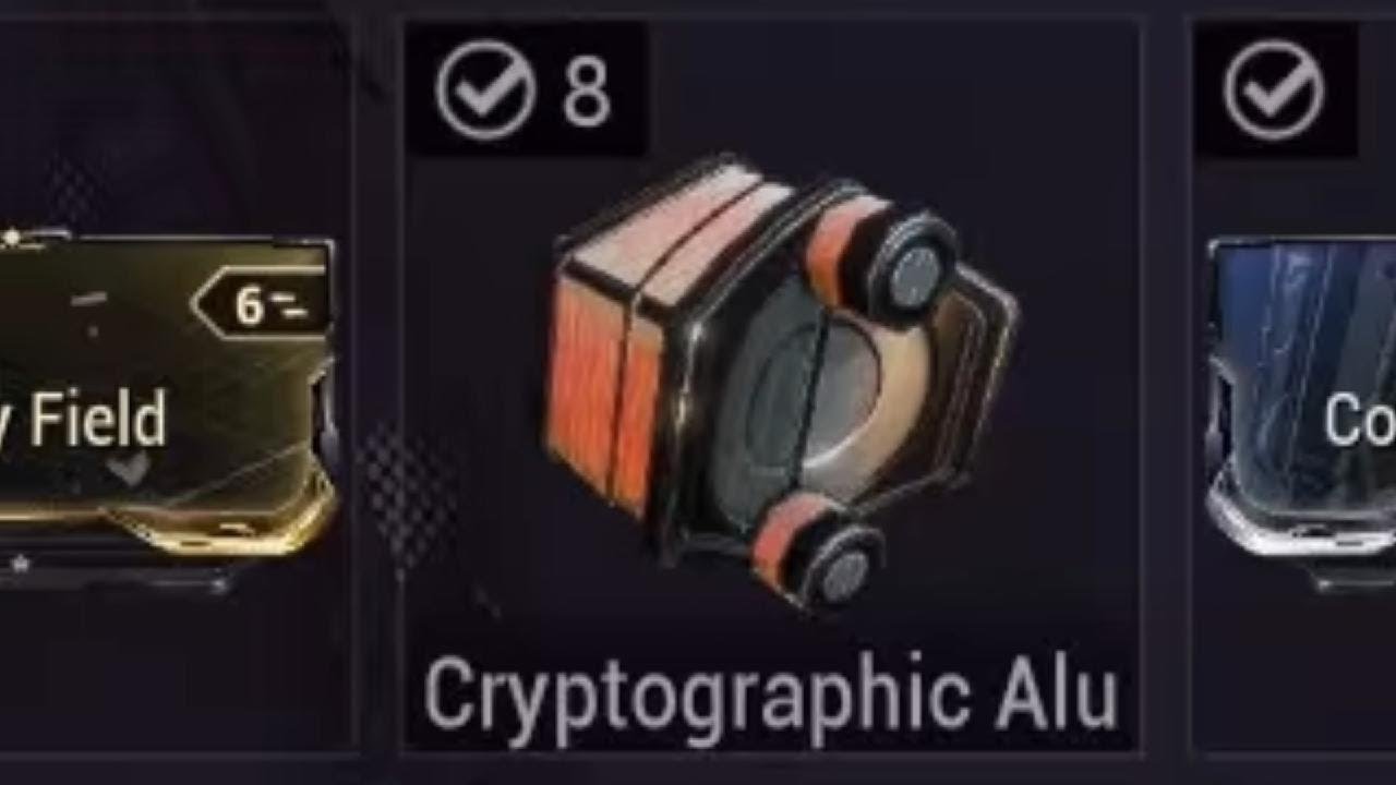 Warframe, how to farm Cryptographic ALU for Razorback ciphers - YouTube