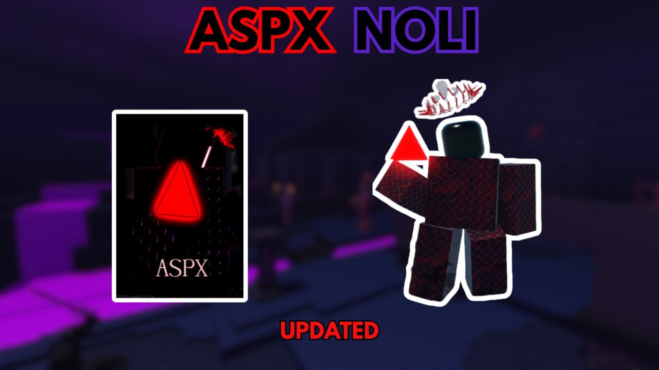 ROBLOX Forsaken NEW UPDATED "ASPX" NOLI SKIN - YouTube
