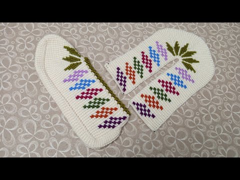Parça İplerden Çok Güzel Bir Patik Yapıyoruz