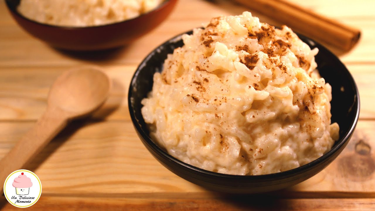 ¡ARROZ CON LECHE, postre delicioso y fácil de preparar! - YouTube