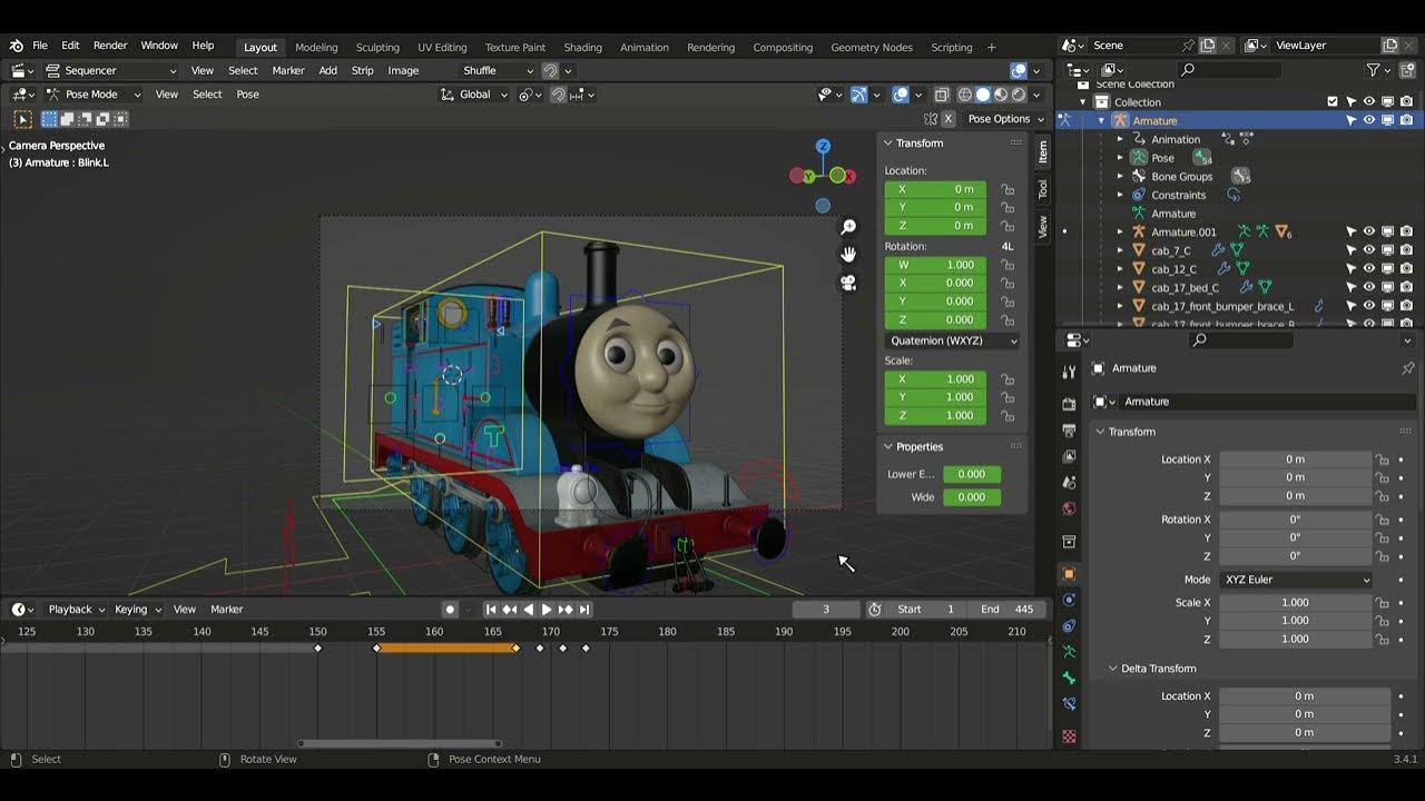 Using Thomas's CGI Prop in blender - YouTube