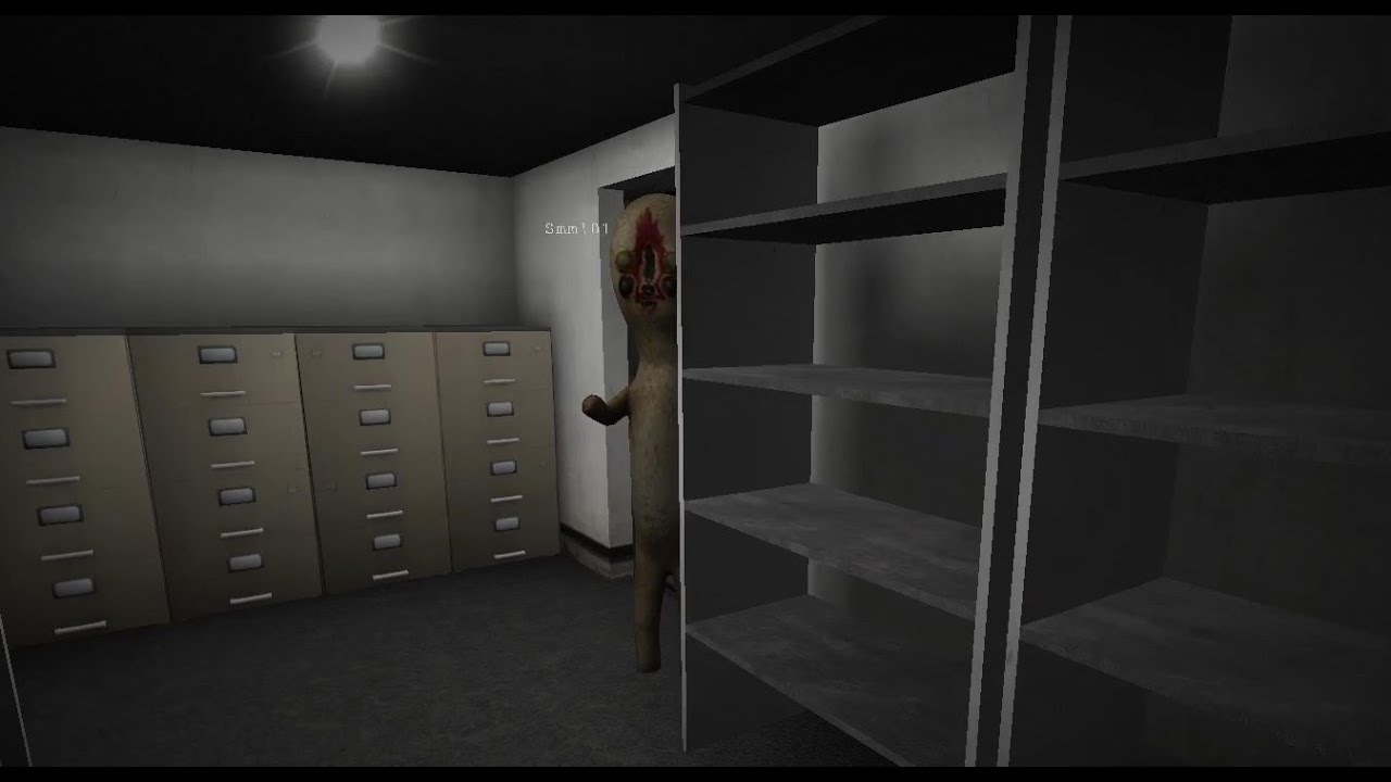 Trapped in the room with the monster. (SCP: Containment Breach) - YouTube