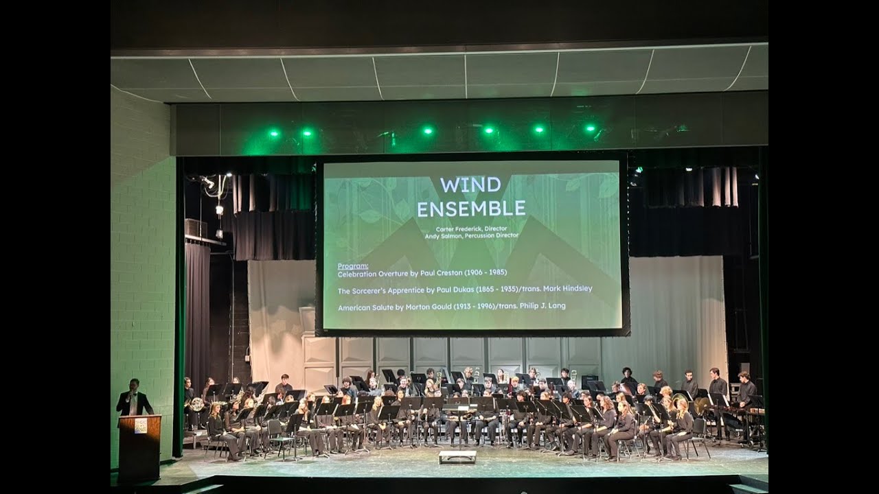 Celebration Overture. TWHS Wind Ensemble. UIL Preview 2023. - YouTube