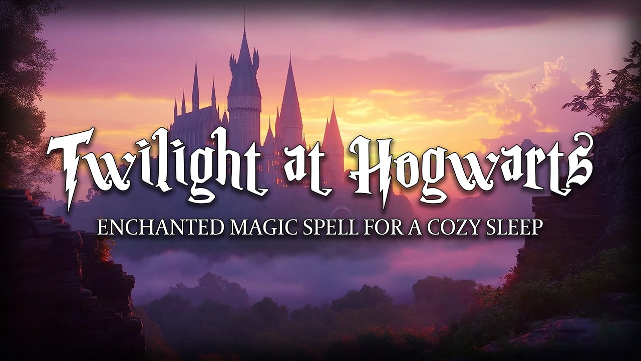 Hogwarts Cozy SLEEP MEDITATION & MUSIC | DEEP MAGIC Sleep Spells with ...