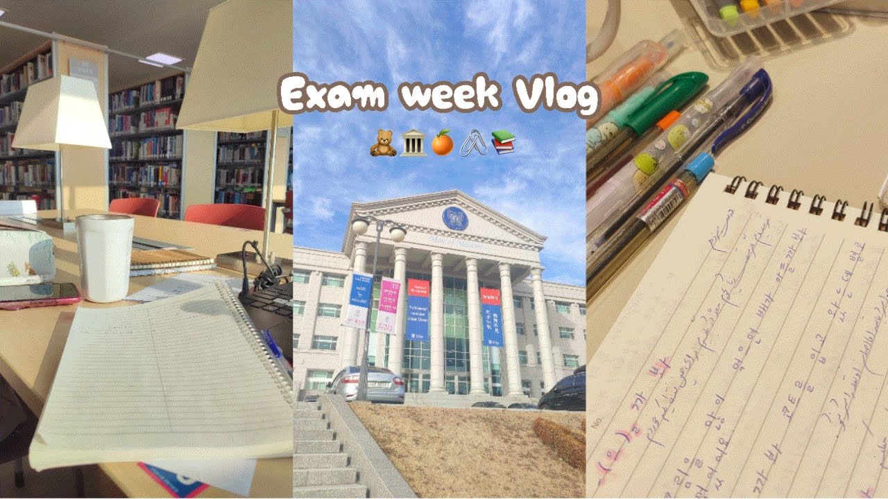 Surviving Final Exam Week Vlog:30+ Hours Study Marathon🏛️📚 Fall 2023 🖇️ ...