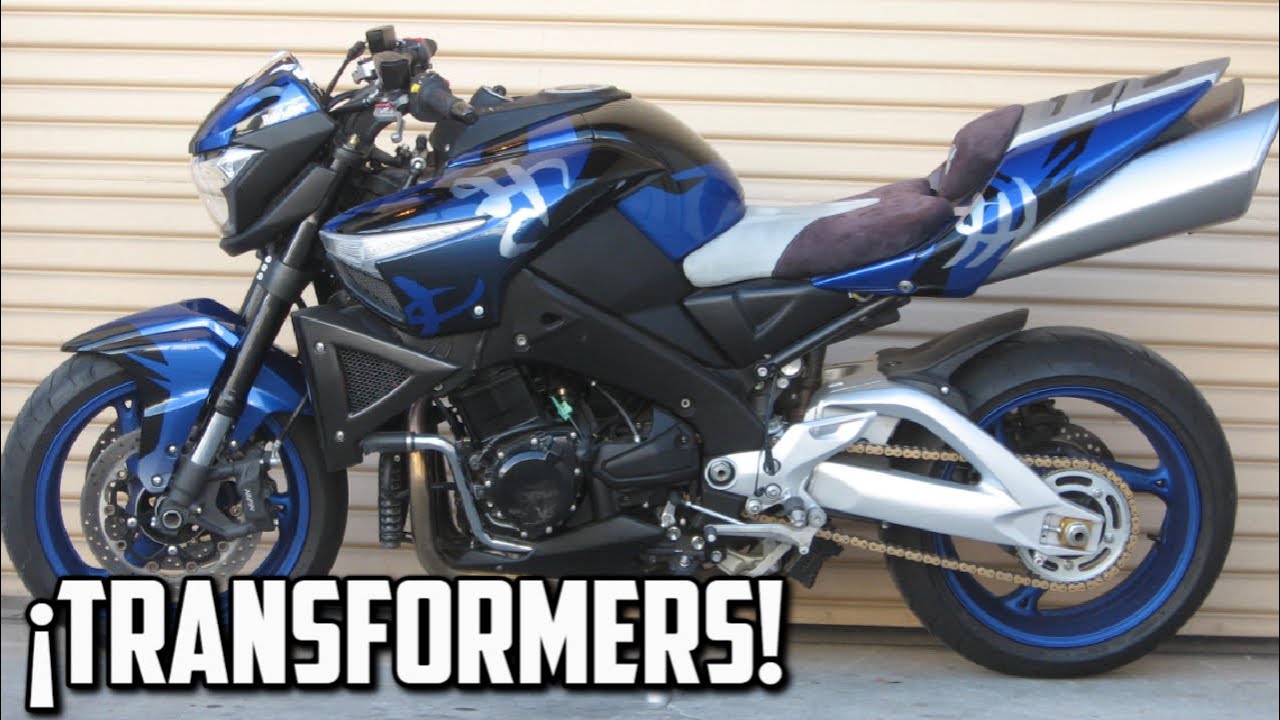 ¡Las motocicletas TRANSFORMERS más rápidas! - YouTube