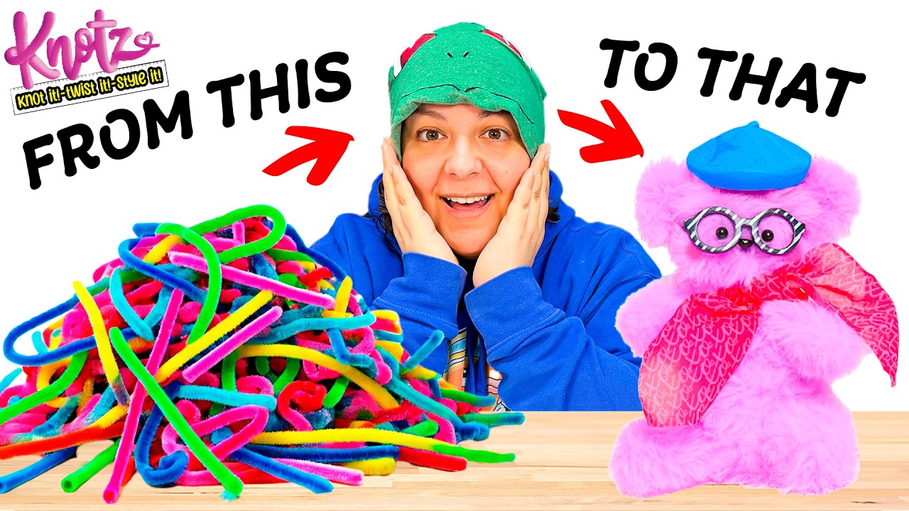 I Bought The ViRaL CHALLENGING KNOTZ Plushies - YouTube
